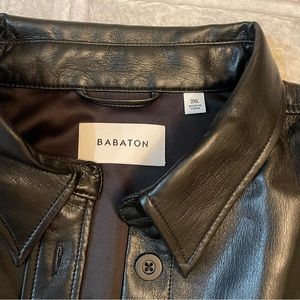 Babaton | Jackets & Coats | Babaton Pelli Hip Shirt Jacket | Poshmark